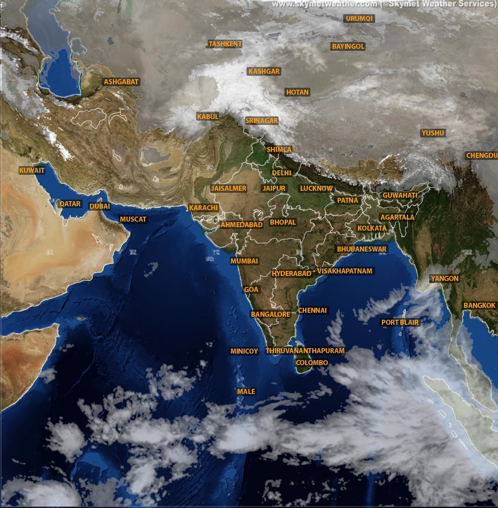 Delhi records 6 mm of rain, minimum temperature rises | Skymet Weather ...