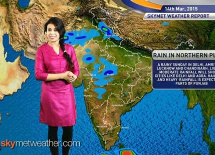 National Weather Video Report For 14-03-2015 | Skymet Weather Services