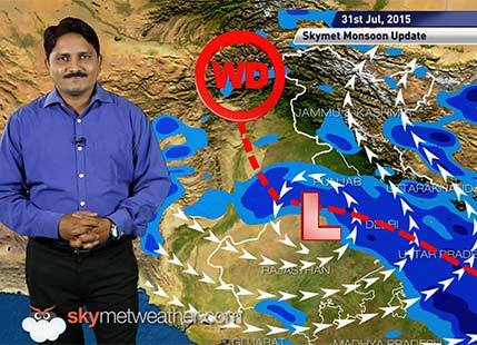 [Hindi] National Weather Video Report For 31-07-2015 | Skymet Weather ...