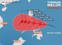 Typhoon Melor: Latest news and updates | Skymet Weather Services