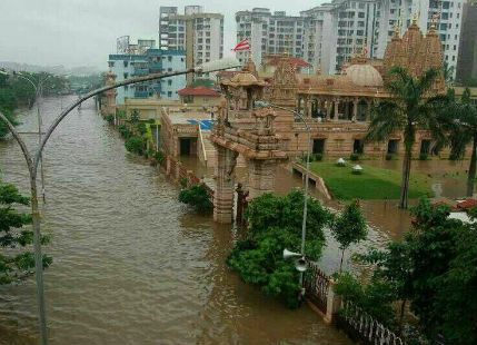 Gujarat drenched in Monsoon rains, more to follow | Skymet Weather Services