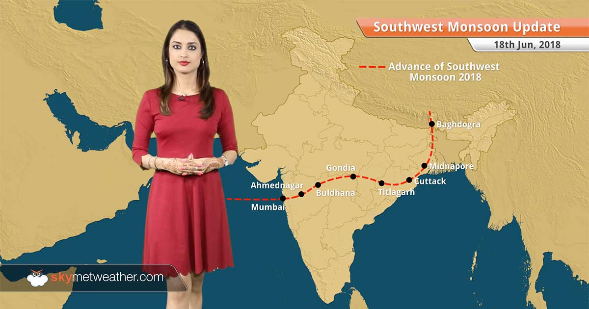 Monsoon Forecast for June 19, 2018: Heavy rain in Goa, Kerala, Assam ...
