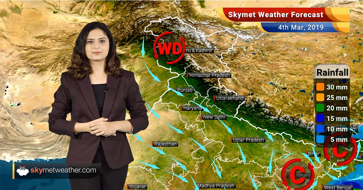 Weather Forecast for March 14: Rainfall in Vaishno Devi, Shimla ...