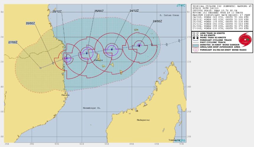 After the devastating Idai, Mozambique gets ready for Cyclone Kenneth ...