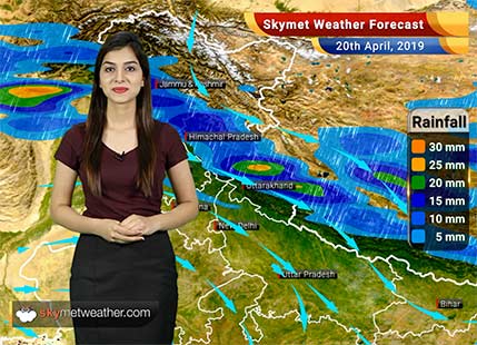 Weather Forecast for April 20: Dry weather in North India, Rain in ...