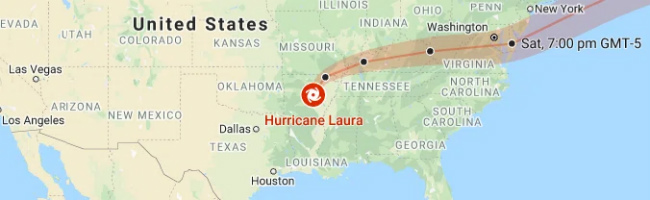 Hurricane Laura batters Louisiana as the most powerful storm in the US ...