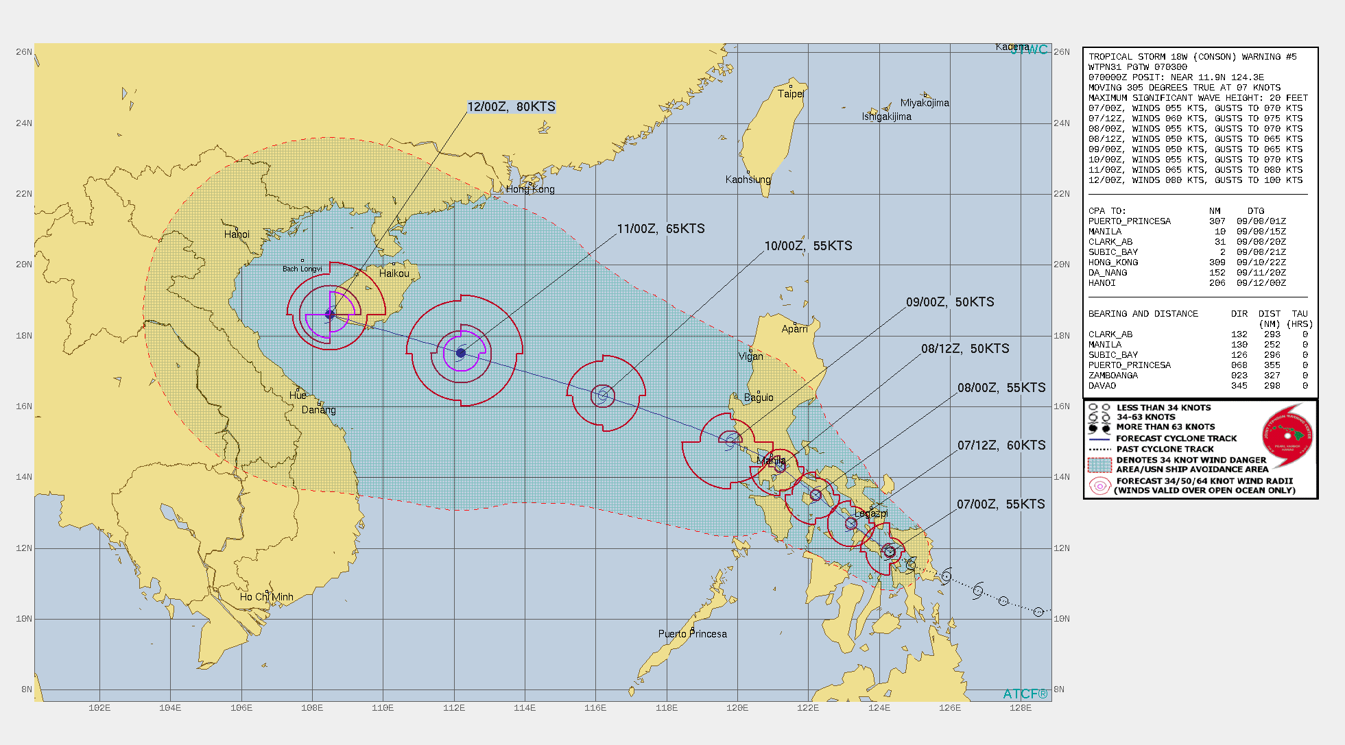 Cyclone Pair Over West Pacific, Storm Chanthu And Conson Ravage ...