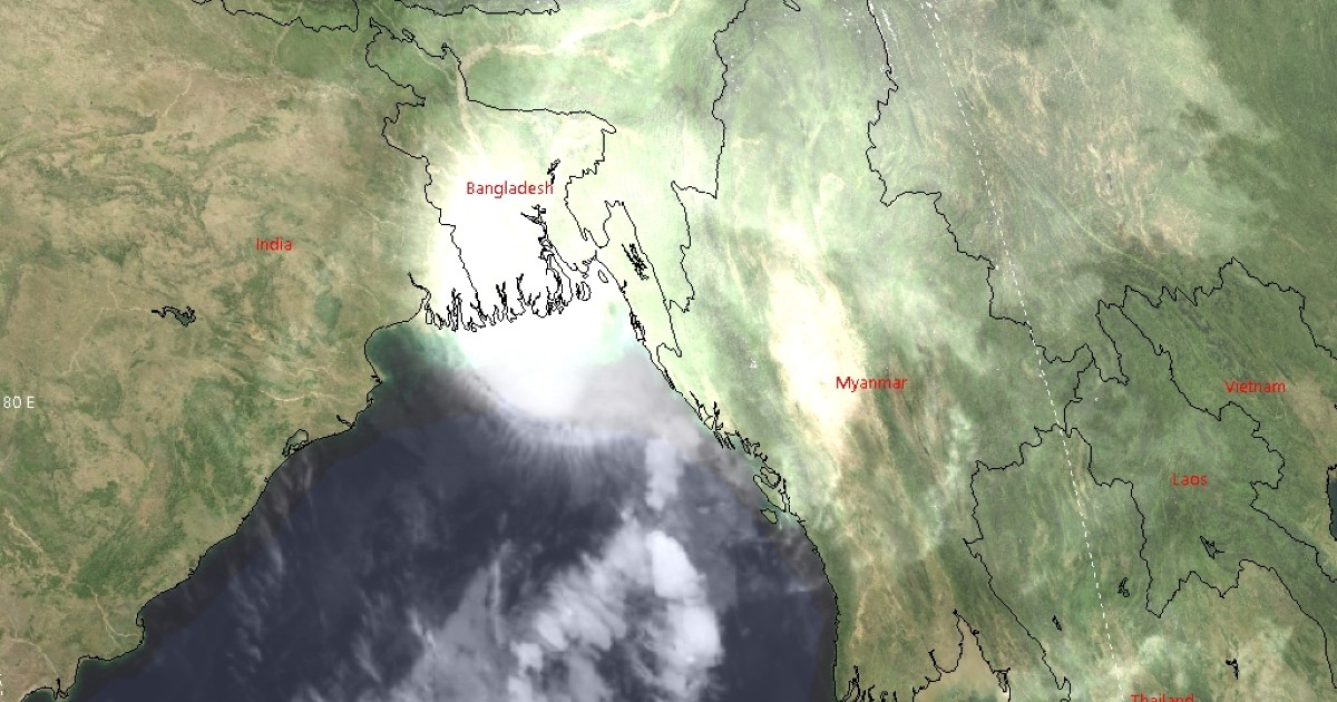Cyclone 'Midhili' To Cross Bangladesh , No Threat To Indian Coastline ...