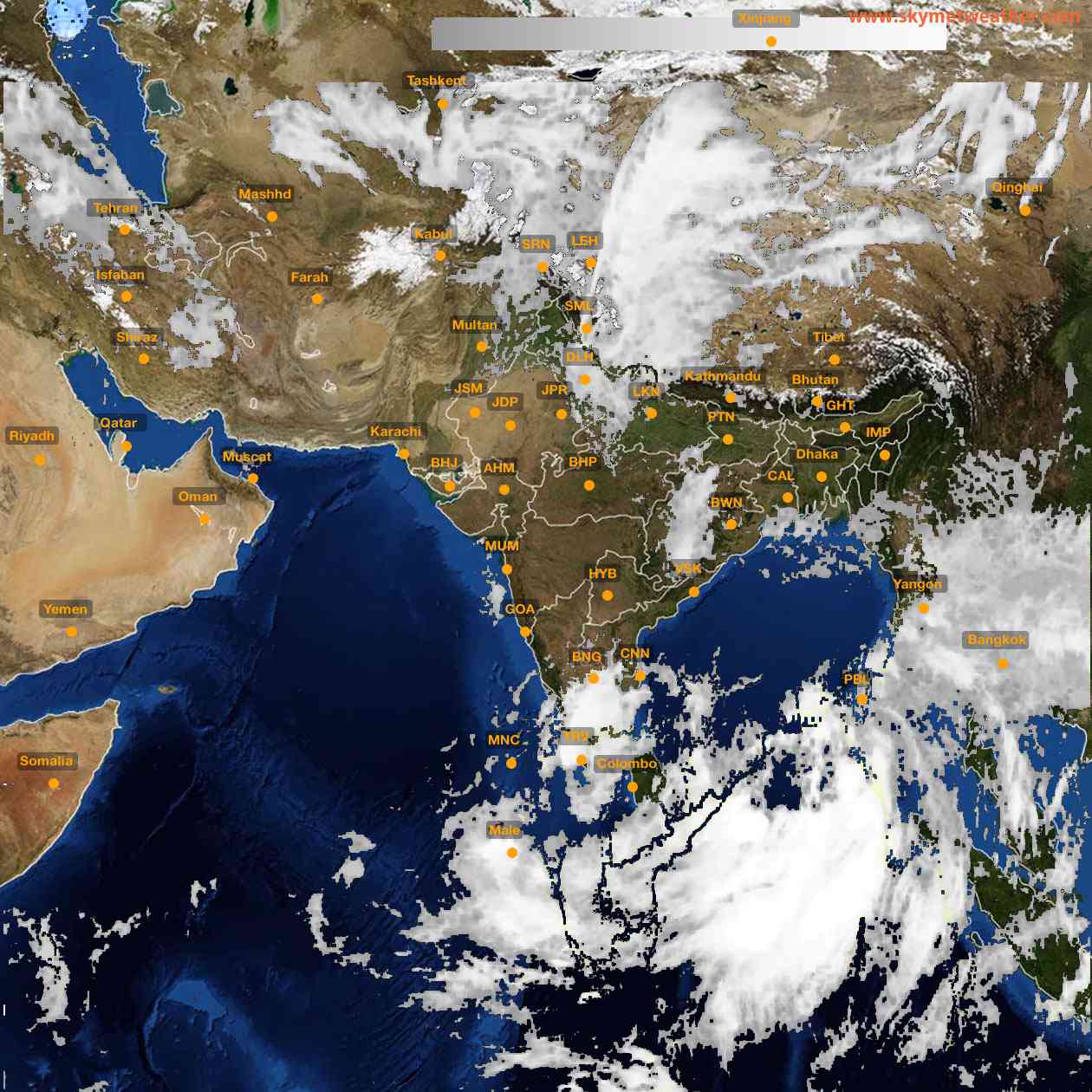 INSAT Weather: Latest Satellite Images And Maps Of India