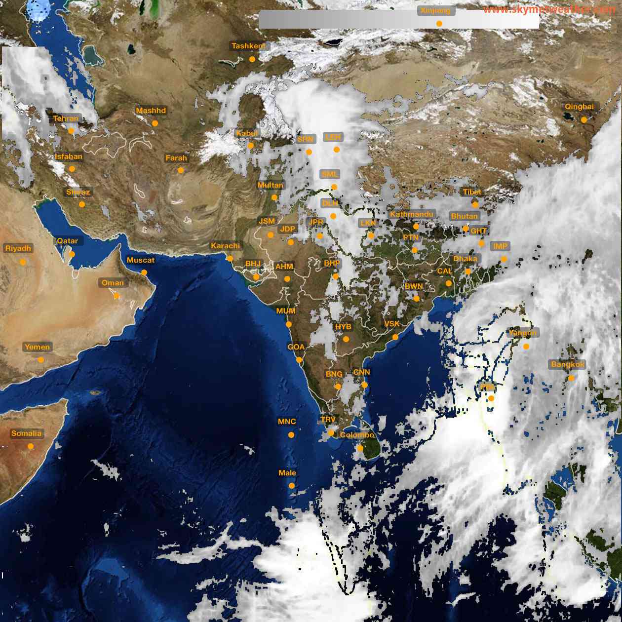 INSAT Weather: Latest Satellite Images And Maps Of India
