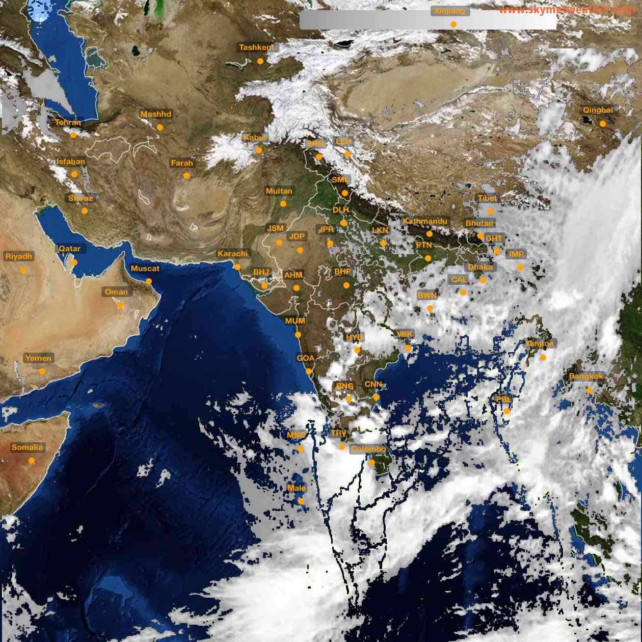 INSAT Weather: Latest Satellite Images And Maps Of India