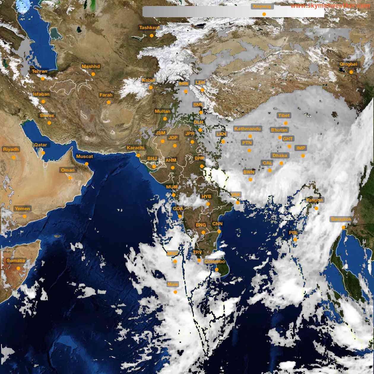 INSAT Weather: Latest Satellite Images And Maps Of India