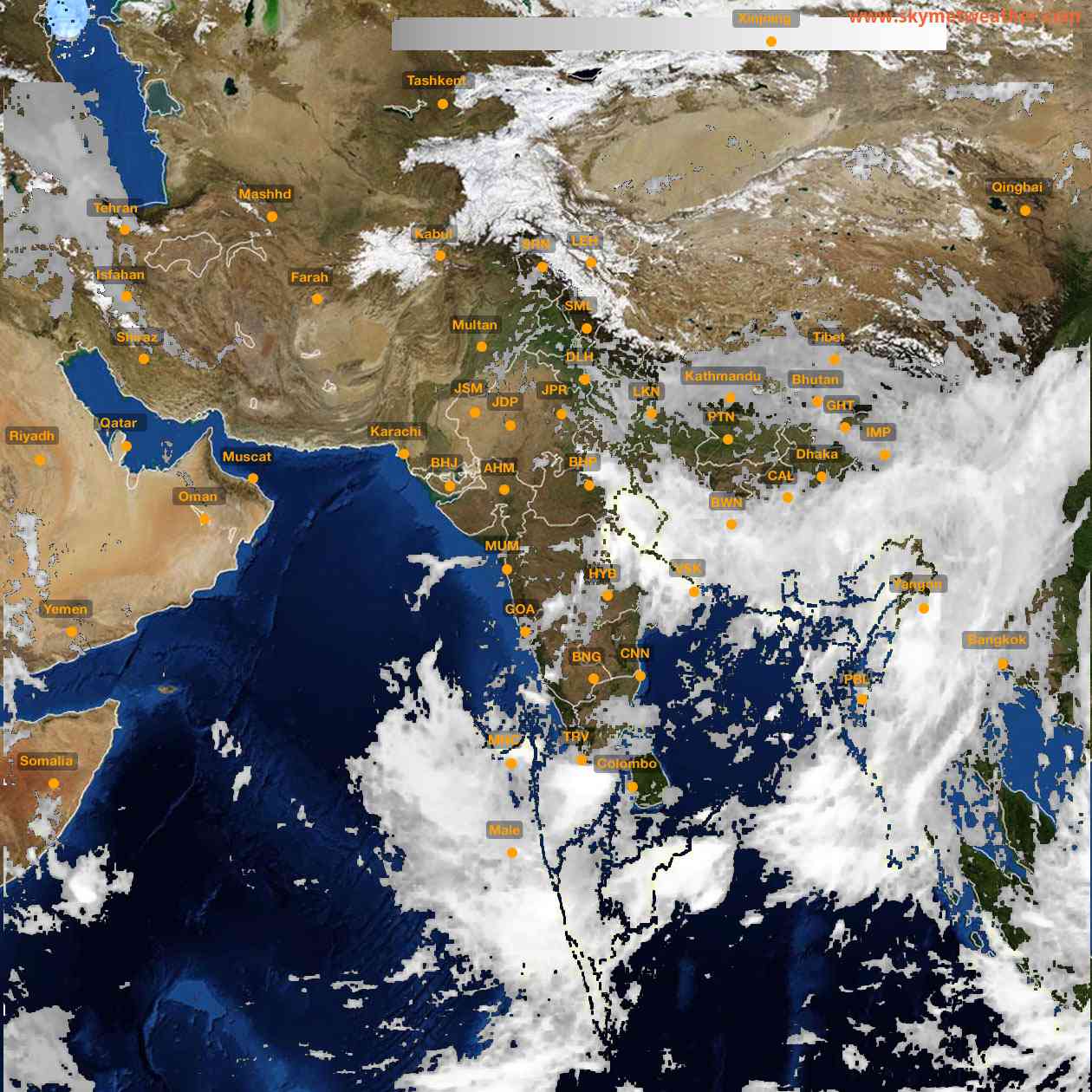 INSAT Weather: Latest Satellite Images And Maps Of India