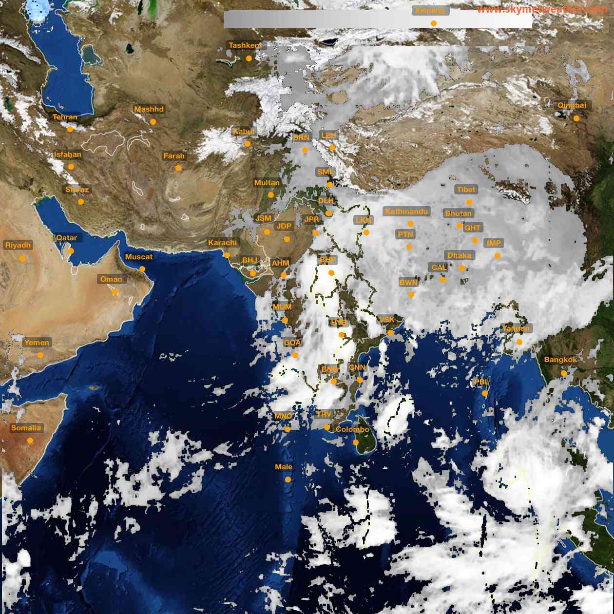 INSAT Weather: Latest Satellite Images And Maps Of India
