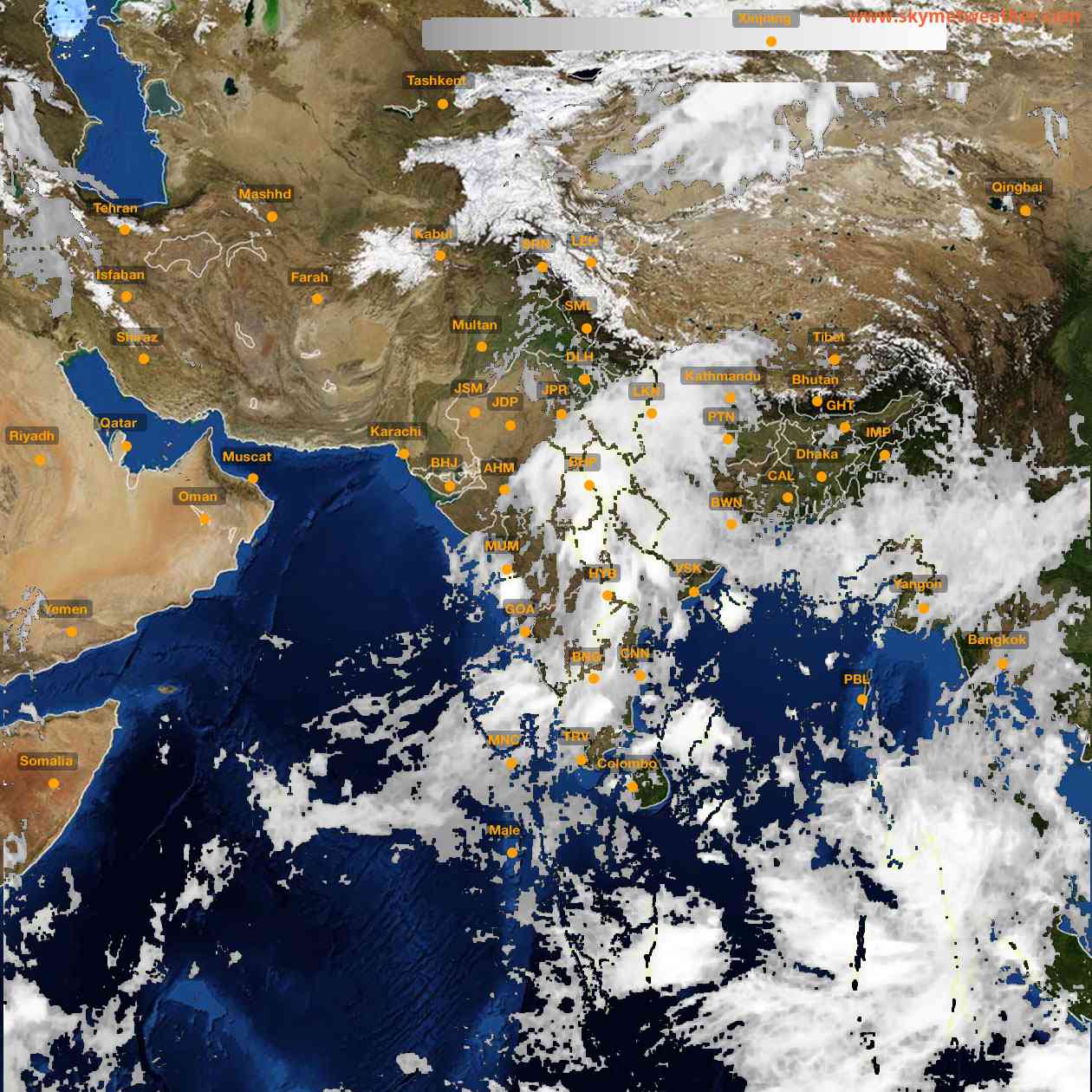 INSAT Weather: Latest Satellite Images And Maps Of India
