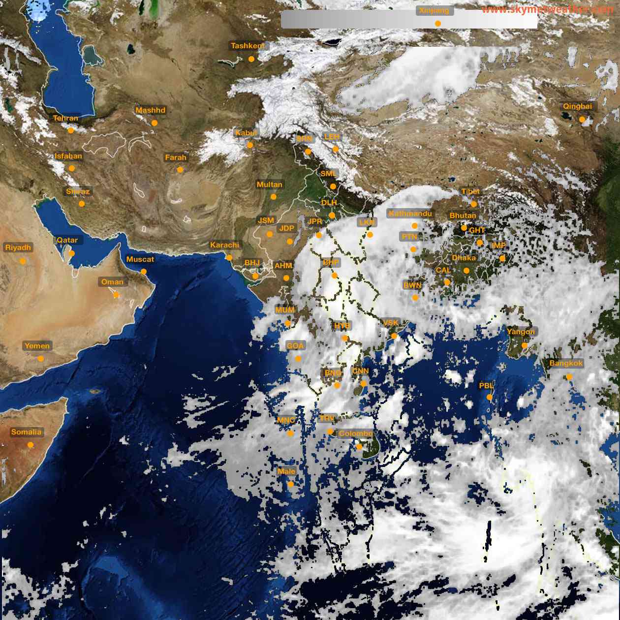 INSAT Weather: Latest Satellite Images And Maps Of India