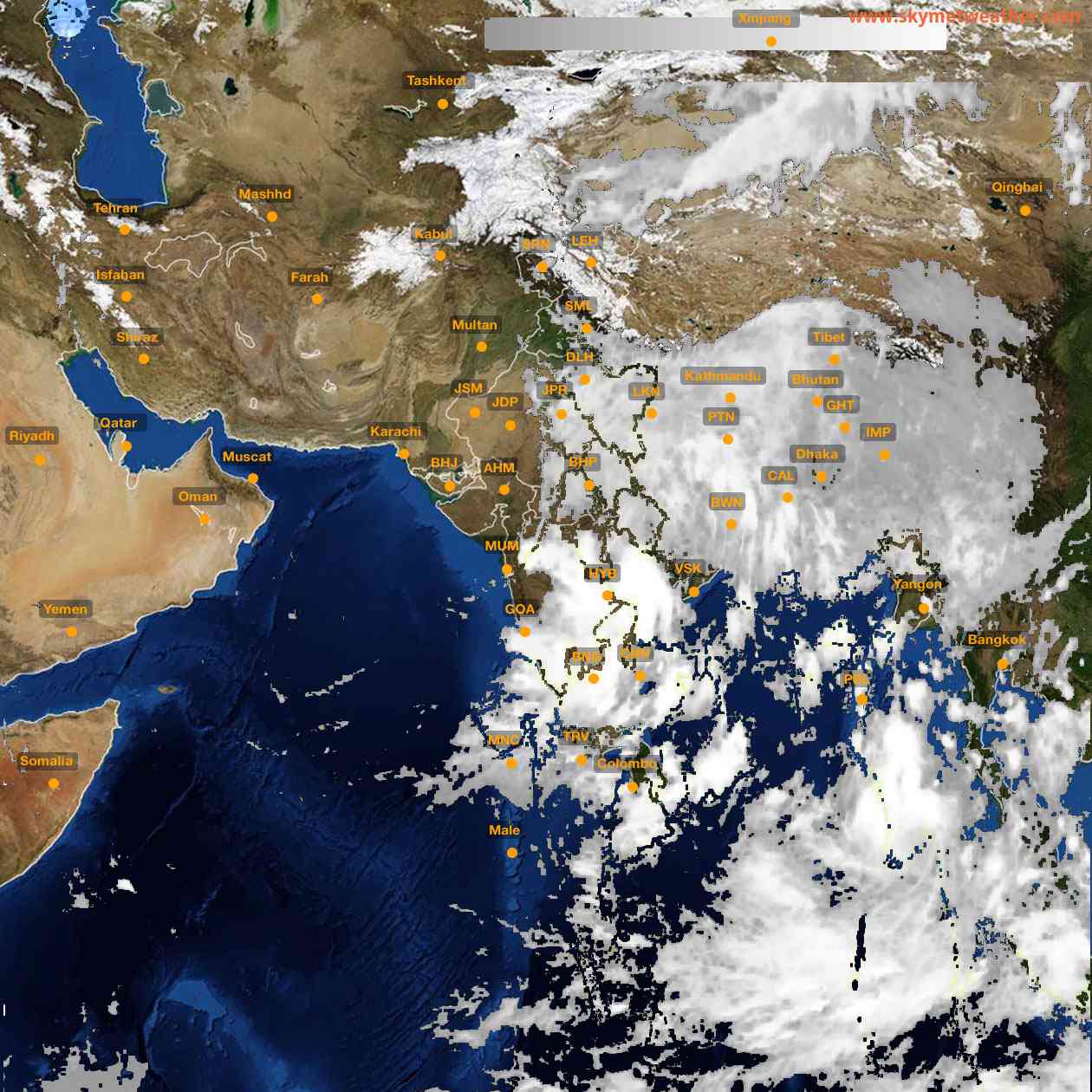 INSAT Weather: Latest Satellite Images And Maps Of India
